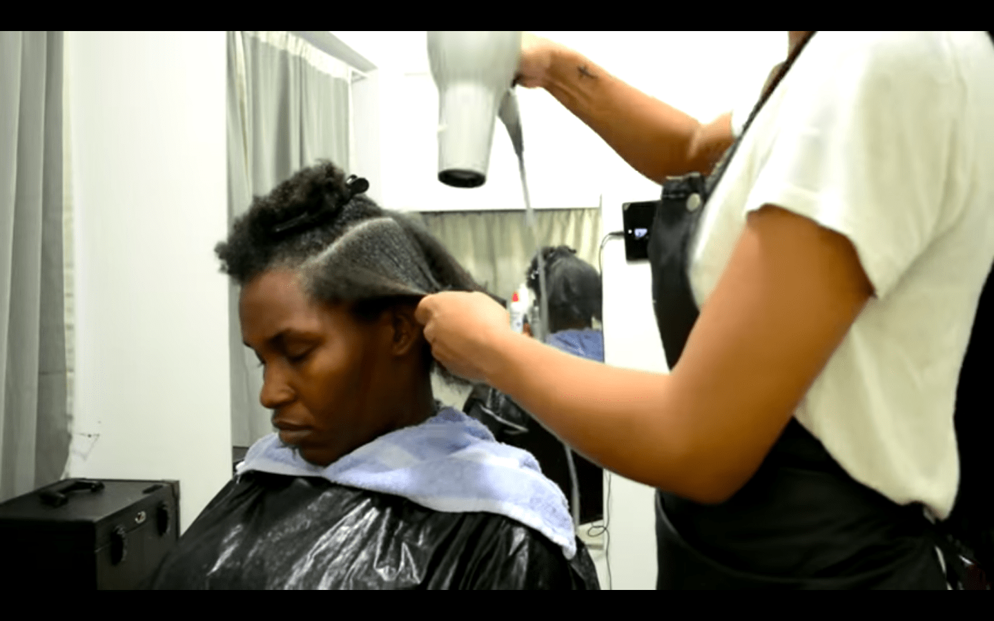 Silk Press On Natural Hair: DIY Without Damaging Your Natural Curls