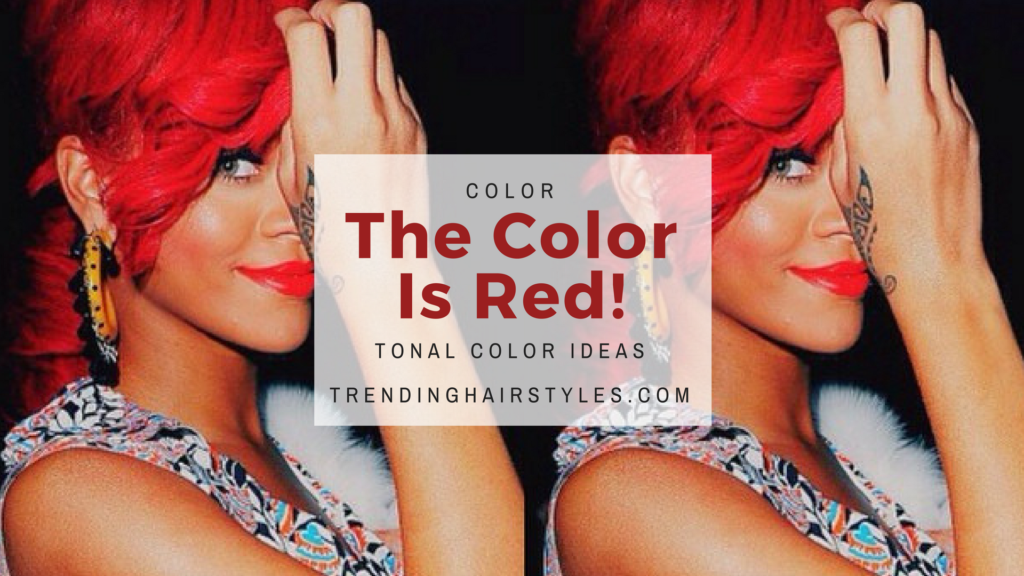 Red Hair Color Ideas - Try These Two Tone Hair Colors
